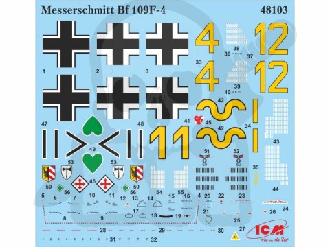 Battle-Models > Bf 109F-4 with German Pilots and Ground Personnel 1:48